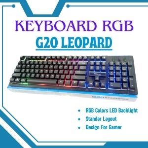 Jual Keyboard G20 Keyboard Mouse Gaming RGB USB Wired Keyboard Gaming ...