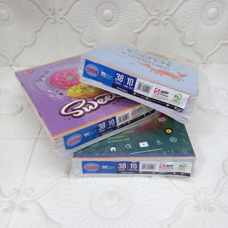Jual buku tulis isi 38 lembar sidu | Shopee Indonesia