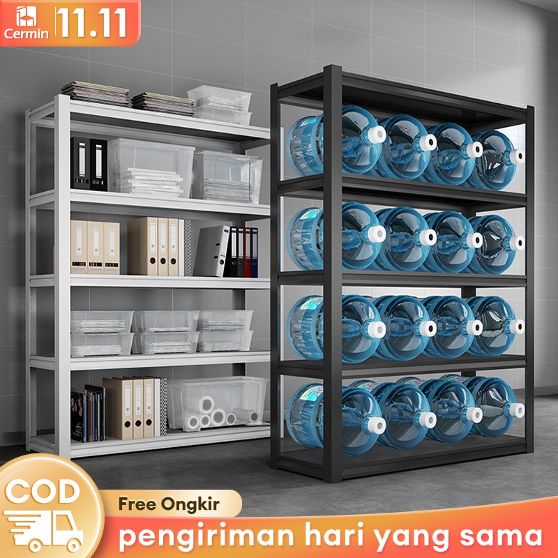 Jual 【Surabaya Express】Rak Besi Siku 5 Susan Rak Gudang Serbagun Rak ...