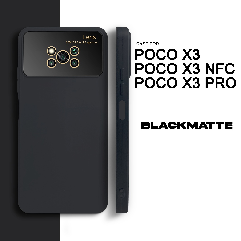 Jual Xiaomi Poco X3 / X3 Pro Case Softcase BIG LENS MACARON CAMERA ...