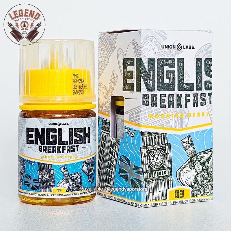 Jual FREEBASE - LIQUID ENGLISH BREAKFAST Morning Berry 60ML AUTHENTIC ...