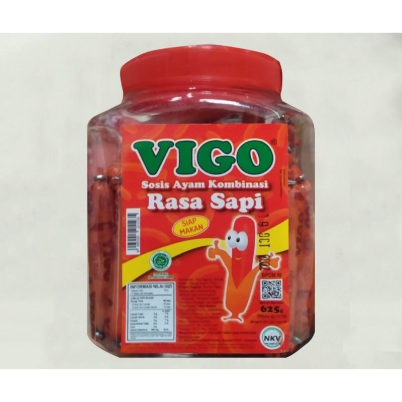 Jual SOSIS VIGO RASA SAPI 1PCK ISI 50PCS | Shopee Indonesia