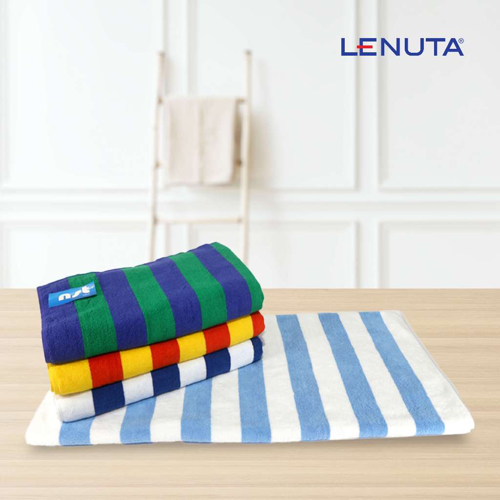 Jual Lenuta (Handuk Pantai Stripe / Pool Towel 86x170 cm) | Shopee ...