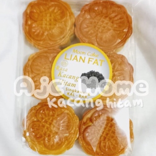 Jual CTL668 XC26619 MOON CAKE LIAN FAT KACANG HITAM MOONCAKE LIAN FAT ...