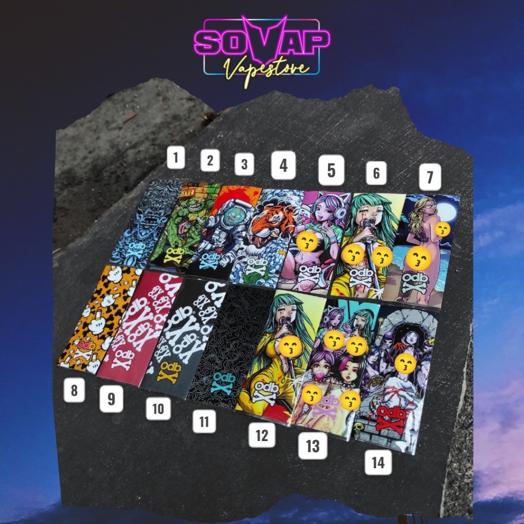 Jual Wrap Battery ODB 18650 Authentic | Warp ODB | Shopee Indonesia