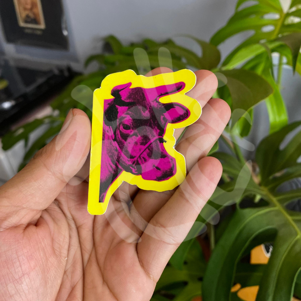 Jual stiker sapi / sticker / aesthetic sticker / sticker tumblr ...