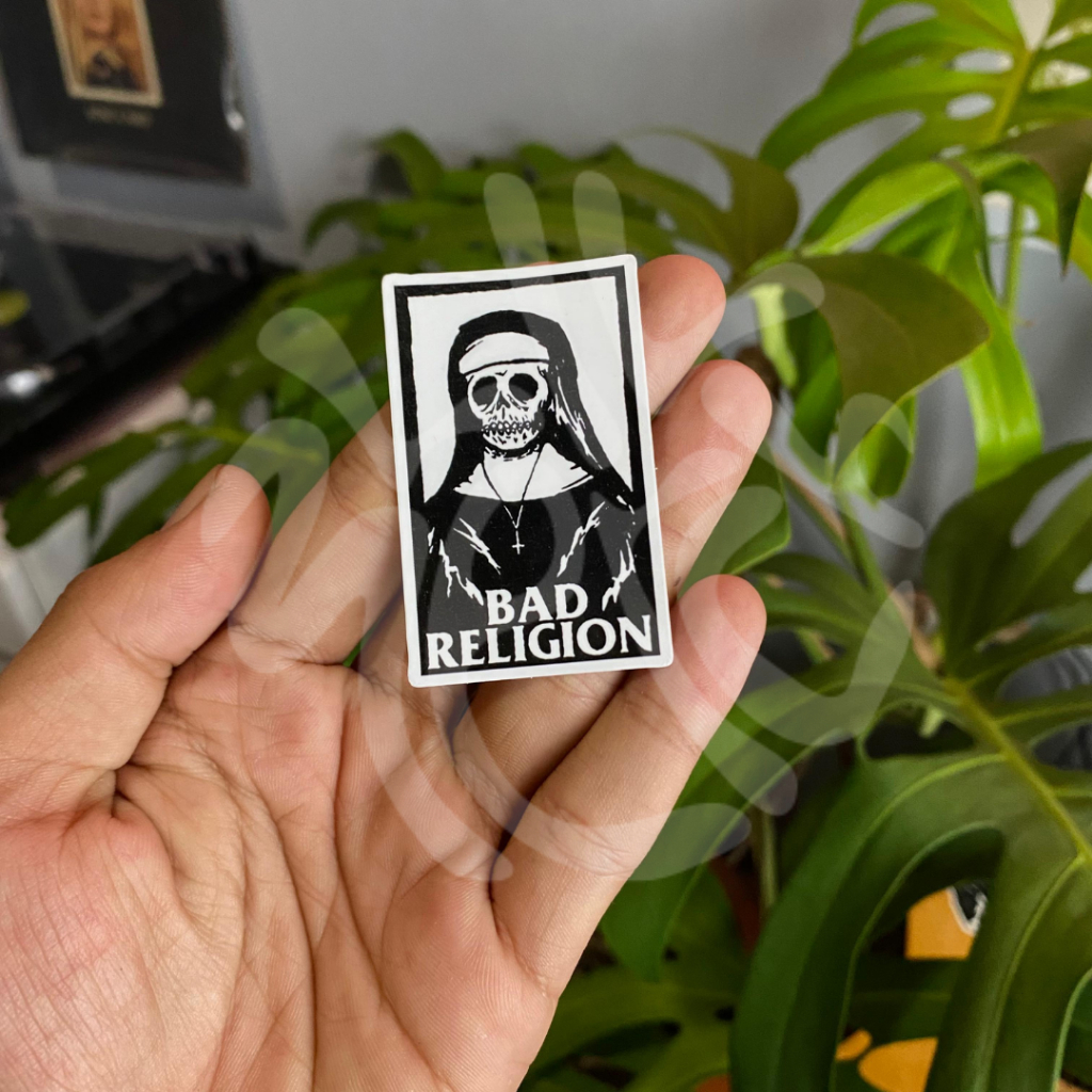 Jual sticker bad religion / sticker / aesthetic sticker / sticker ...