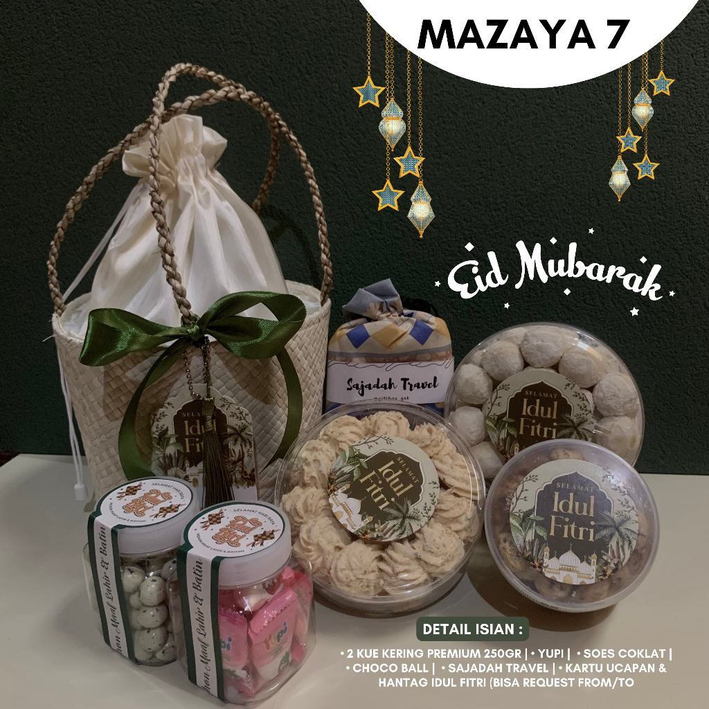 Jual MAZAYA PACKAGE | HAMPERS LEBARAN | HADIAH LEBARAN | PARCEL IDUL ...