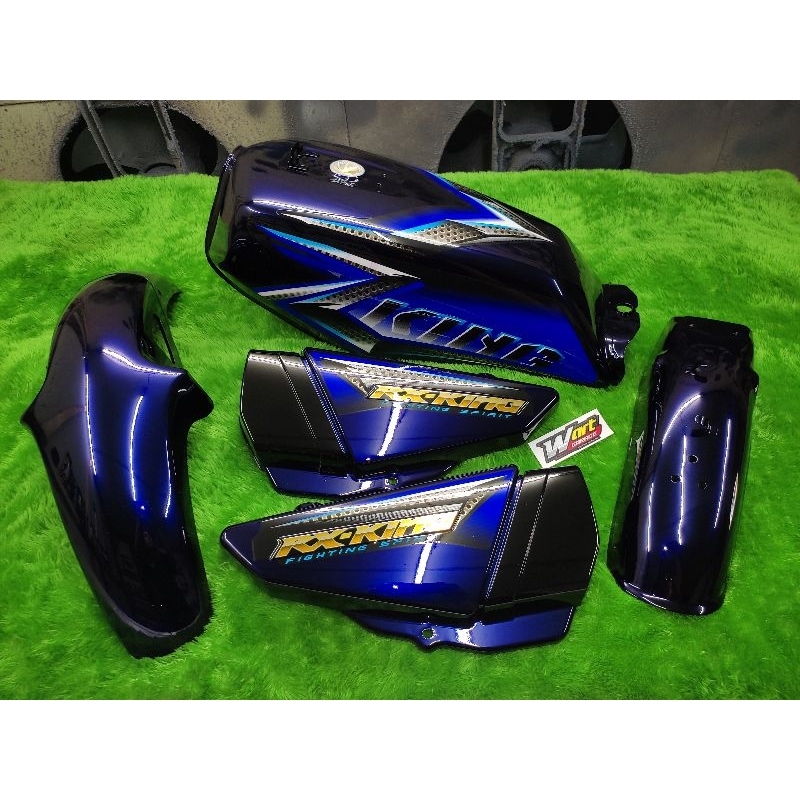 Jual Pre Order Body Rx King Fullset Repaint Moonlightblue | Shopee ...