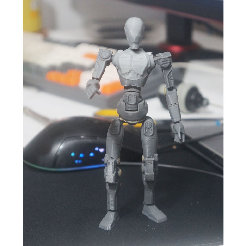 Jual Articulated 3D Printed Statue - Action Figure Manekin 3D - Movable ...