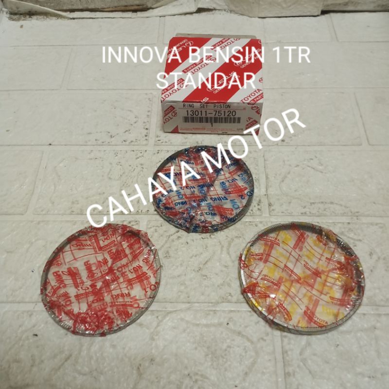 Jual RING PISTON ASSY RING SEHER TOYOTA INNOVA INOVA BENSIN 1TR STD ...