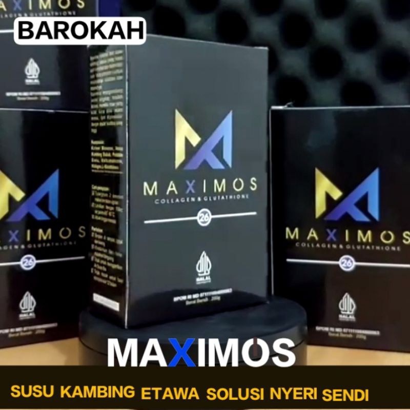 Jual Maximos susu kambing etawa + collagen susu pegal lino | Shopee Indonesia