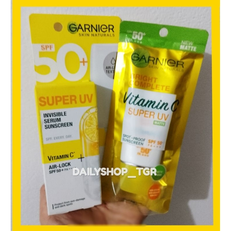 Jual Garnier Light Complete Super UV Spot-Proof Sunscreen SPF 50 ...