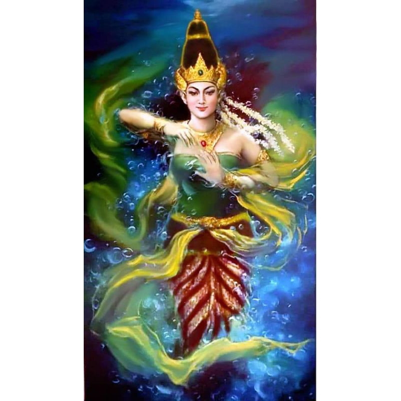 Jual Poster Cetak Hiasan Dinding Jumbo Gambar Ratu Pantai Selatan Nyi ...