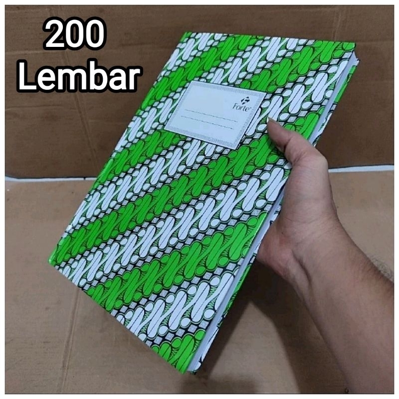 Jual Buku Folio Besar 200 Lembar COVER TEBAL / Buku Akuntansi | Shopee ...