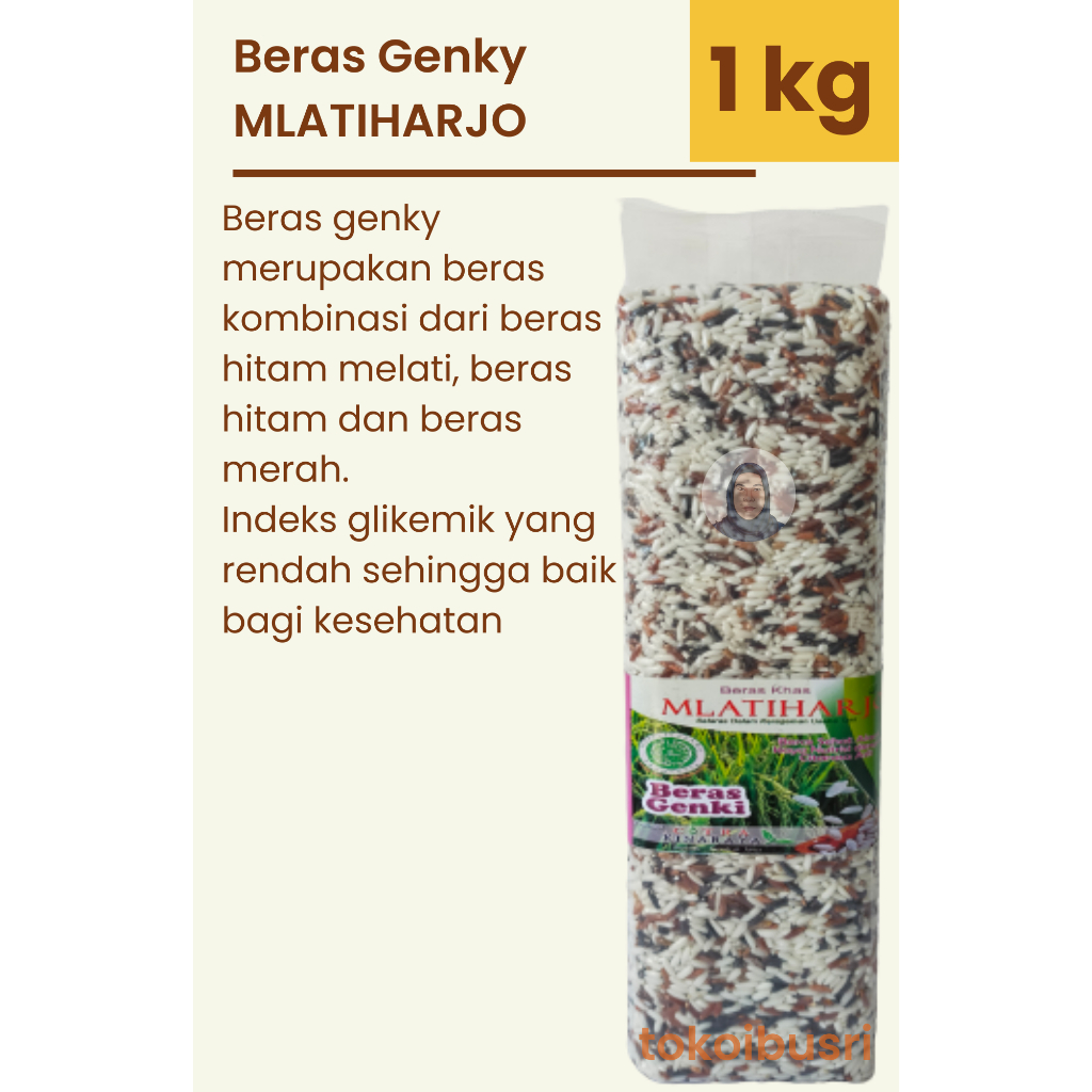 Jual Beras GENKY MLATIHARJO PREMIUM (Mix Merah, Hitam, Melati) | Shopee Indonesia