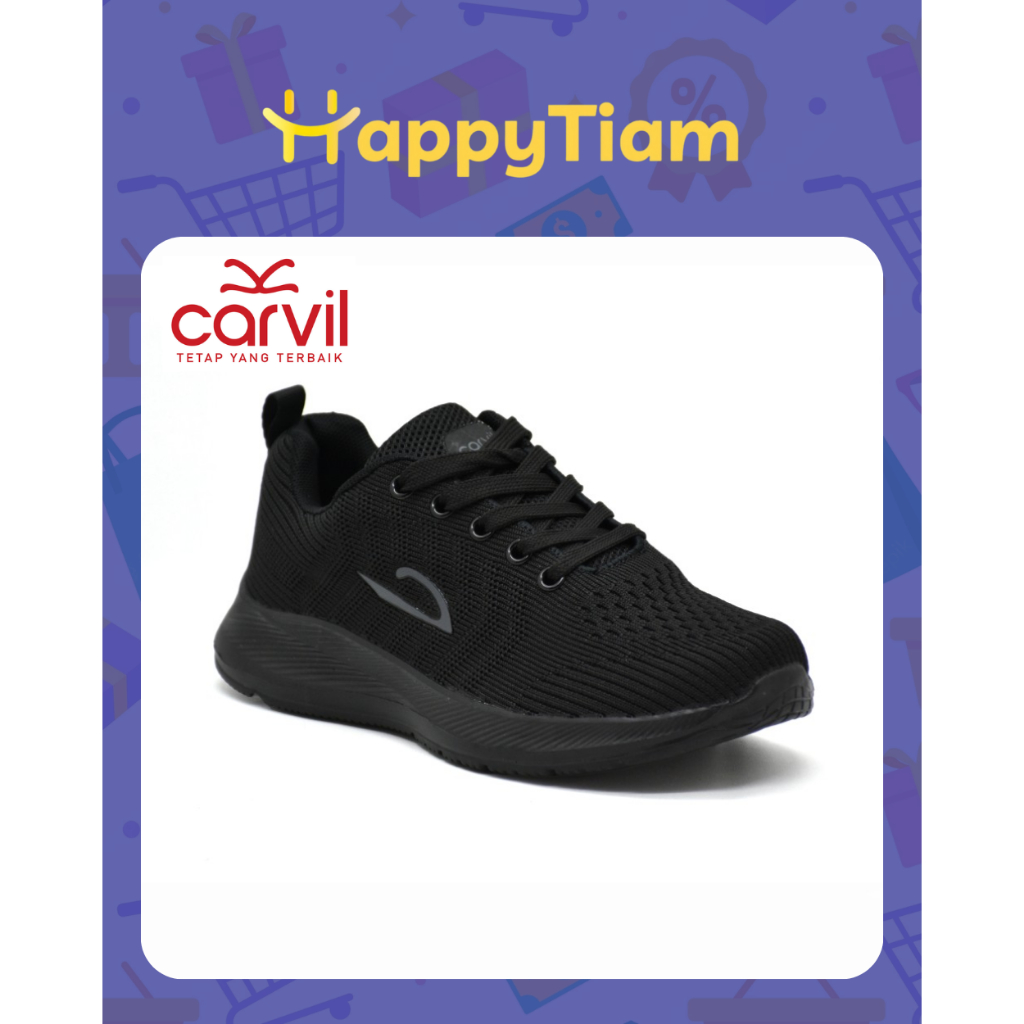 Jual SEPATU SEKOLAH CARVIL ASTRO HITAM 31- 38 BTS CASUAL TALI KANVAS SD ...