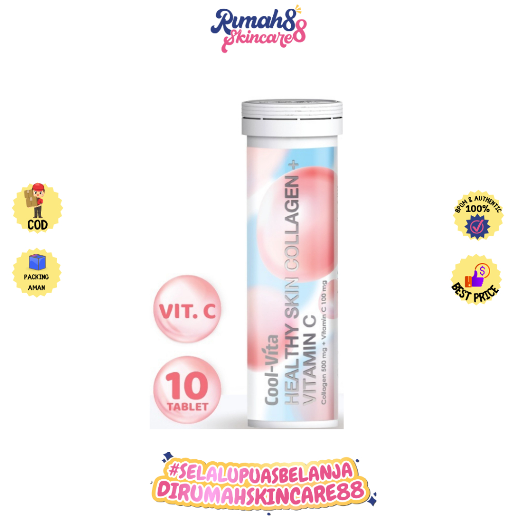Jual RSC 88 - COOLVITA Beauty Collagen Healthy Effervescent Vitamin C Tube | Shopee Indonesia