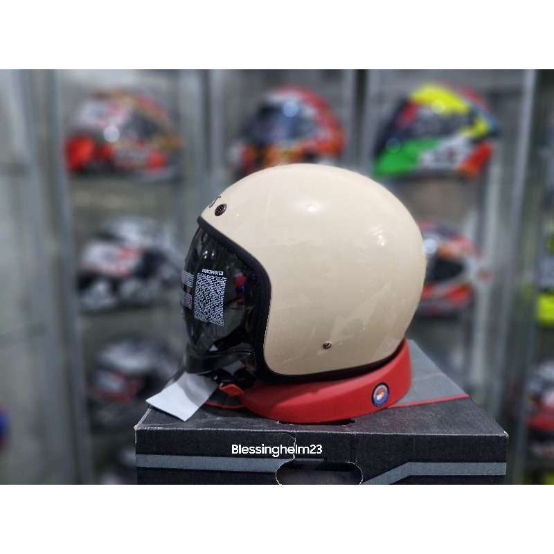 Jual MDS MAGNUM HELM OPEN FACE RETRO | Shopee Indonesia