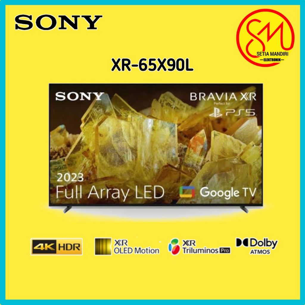 Jual SONY BRAVIA XR 65X90L / X90L 4K HDR Full Array LED Google TV 65 Inch | Shopee Indonesia
