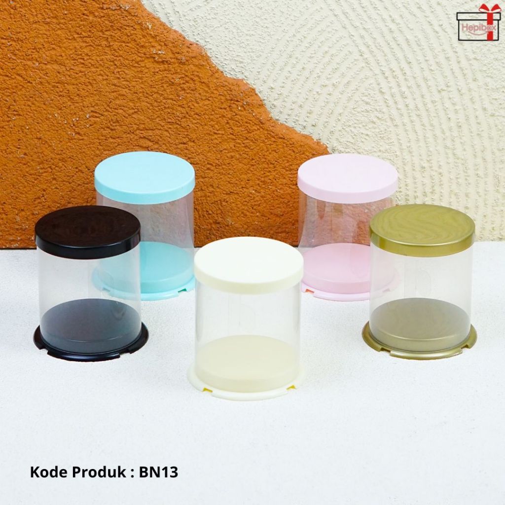 Jual Box Cake Mini Bulat 8X10 cm / Tray Cake Mini / Box Bulat Cake Mini ...