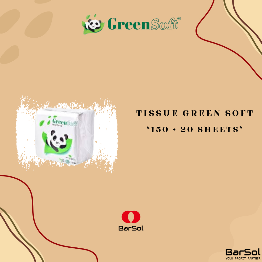Jual Tissue Green Soft Facial Pop Up 150 + 20 Sheets - Barsol indonesia ...