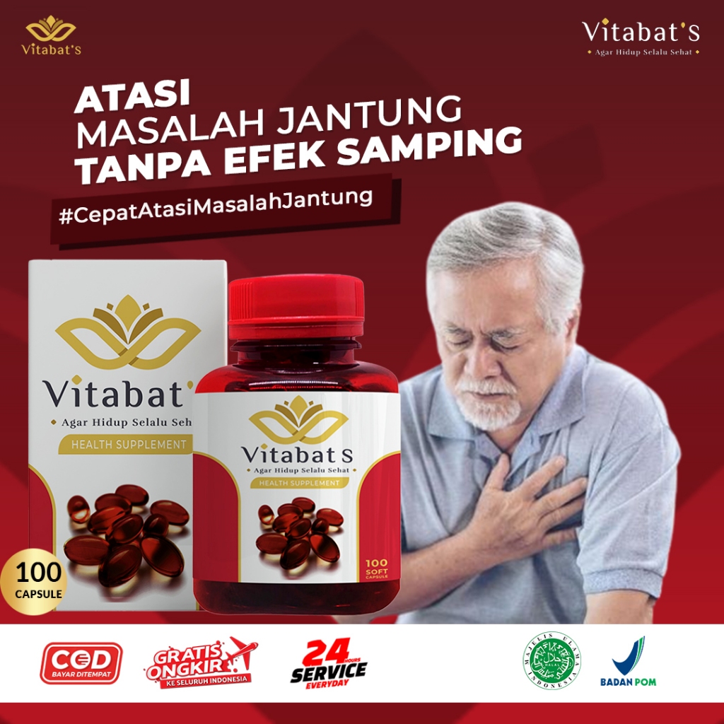 Jual vitabats obat jantung obat jantung bengkak obat jantung herbal ...