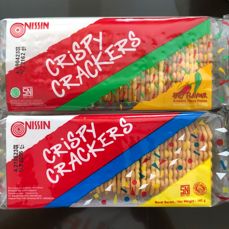 Jual Nissin Crispy Crackers 140gr | Shopee Indonesia