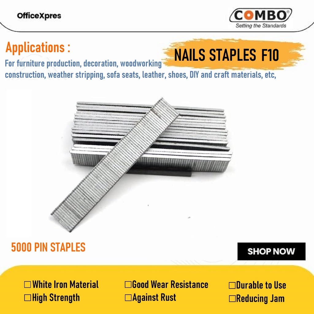 Jual Isi Staples / Staples Tembak / Isi Stapler Tembak / Paku Tembak ...