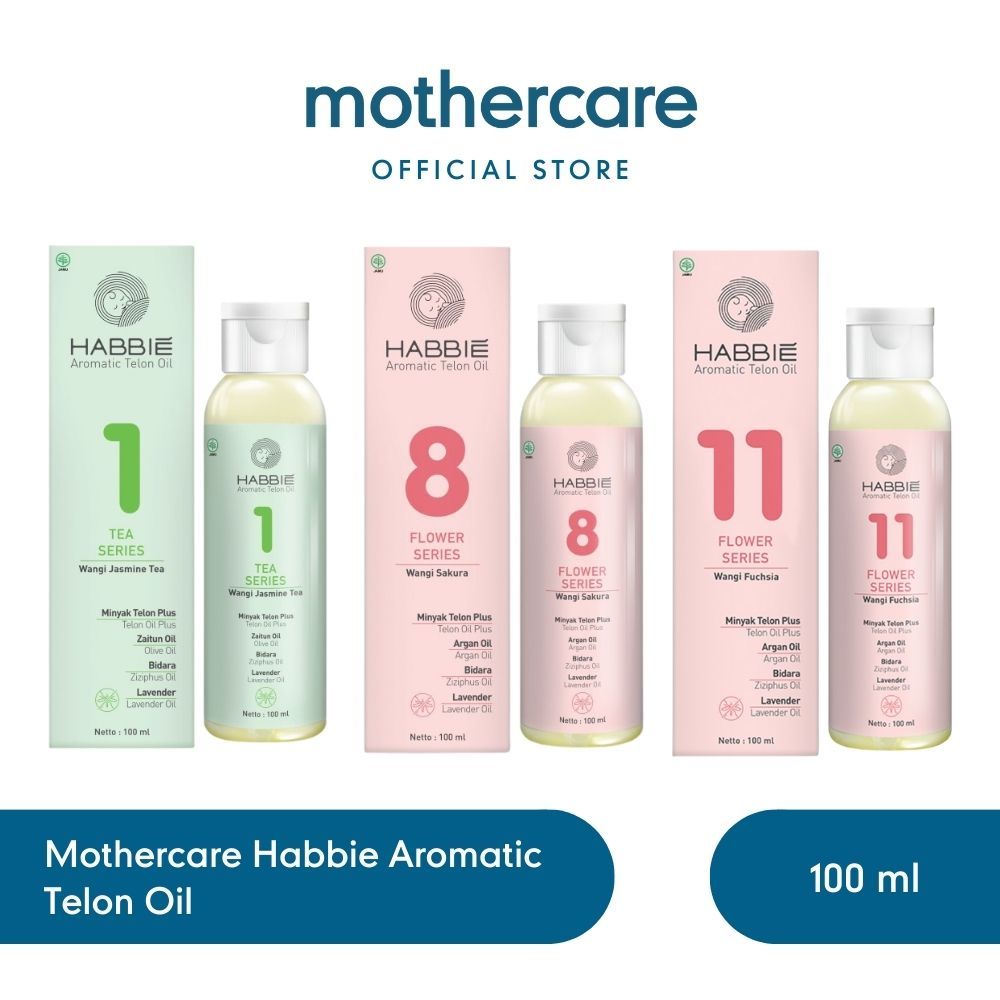 Jual Mothercare Habbie Aromatic Telon Oil 100ml - Minyak Telon Bayi ...