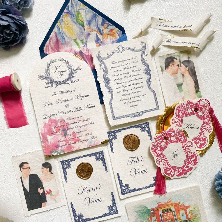 Jual Keepsake | Wedding Vows | Handmade Undangan Aesthetic (Classic ...
