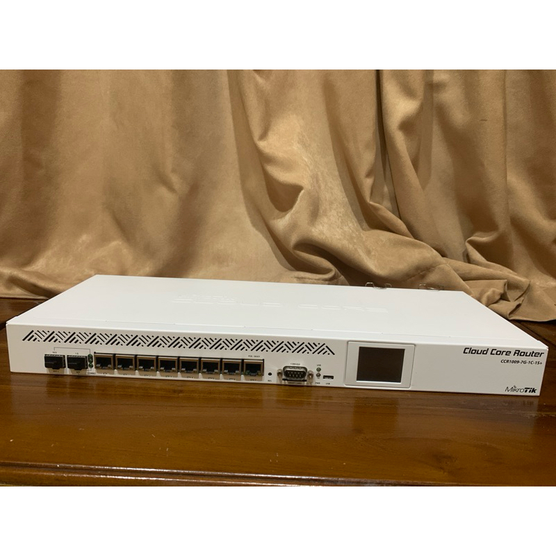 Jual mikrotik ccr1009-7g-1c-1s+ mikrotik bekas mikrotik seken mikrotik second mikrotik ...