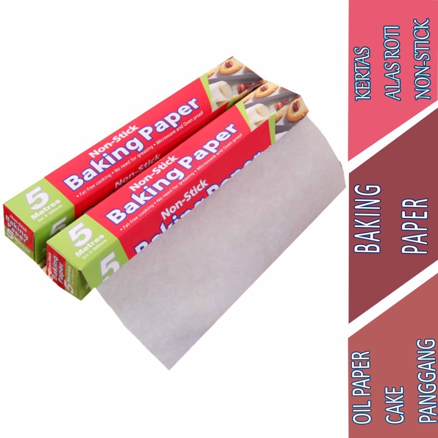 Jual Oil Paper Cake - Baking Paper - Kertas Alas Roti - Kertas Panggang ...