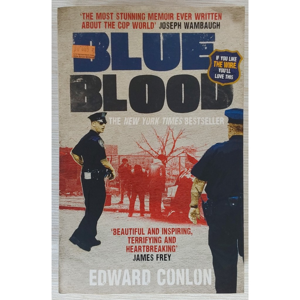 Jual LARGE EDITION, TRUE CRIME - Blue Blood by Edward Conlon, 2004 ...