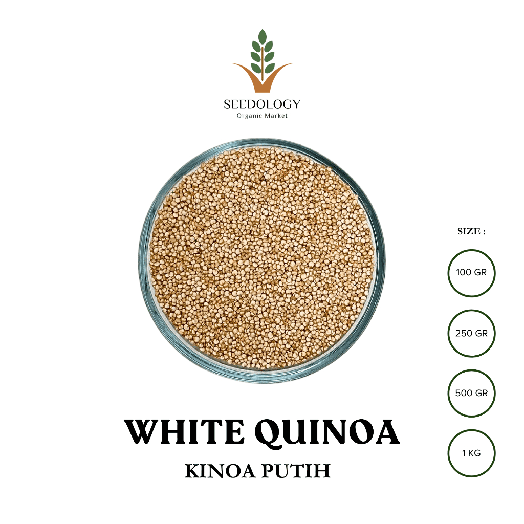Jual Organic White Quinoa 100gr - Quinoa Putih Organik Premium | Shopee ...