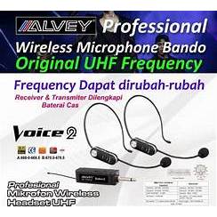 Jual MIC BANDO VOICE-2 Wireless Microphone Duo Pack - Paket 2 Mikrofon ...