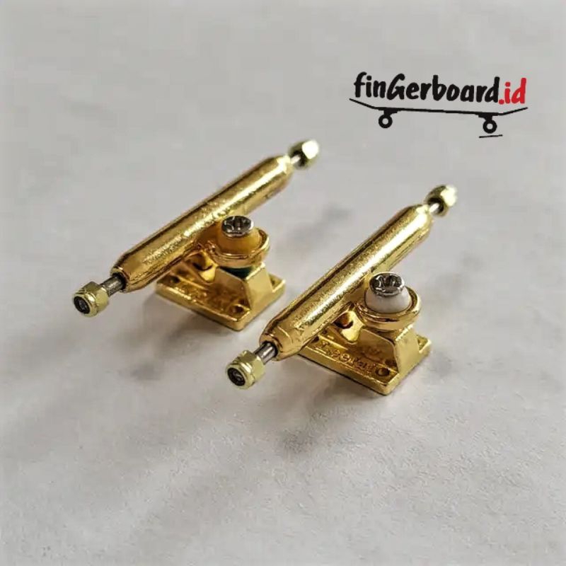 Jual Fingerboard truck single axle V3 32mm gold | Shopee Indonesia