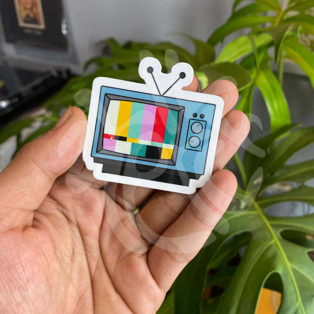 Jual stiker tv / aesthetic sticker / sticker tumblr / aesthetic sticker ...