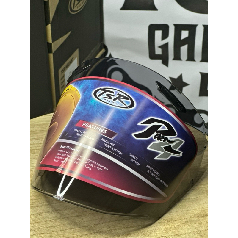 Jual Visor HELM TSR Light Smoke / Semi Smoke RAM 4 / RAM 5 / VZ RAM ...
