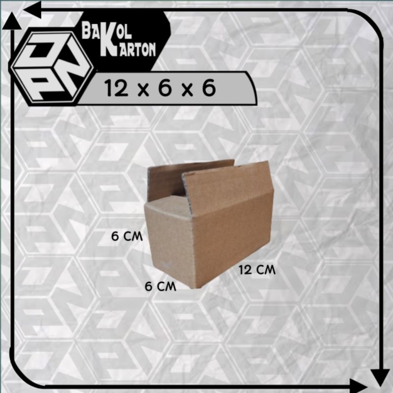 Jual Kardus Packing 12x6x6 , Kardus Box polos ,Kardus Packing | Shopee ...
