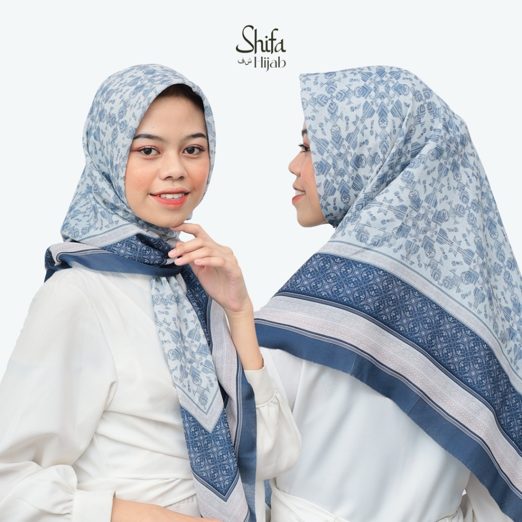 Jual SHIFA HIJAB [LUXURY SERIES] KERUDUNG MOTIF HIJAB SEGI EMPAT ...