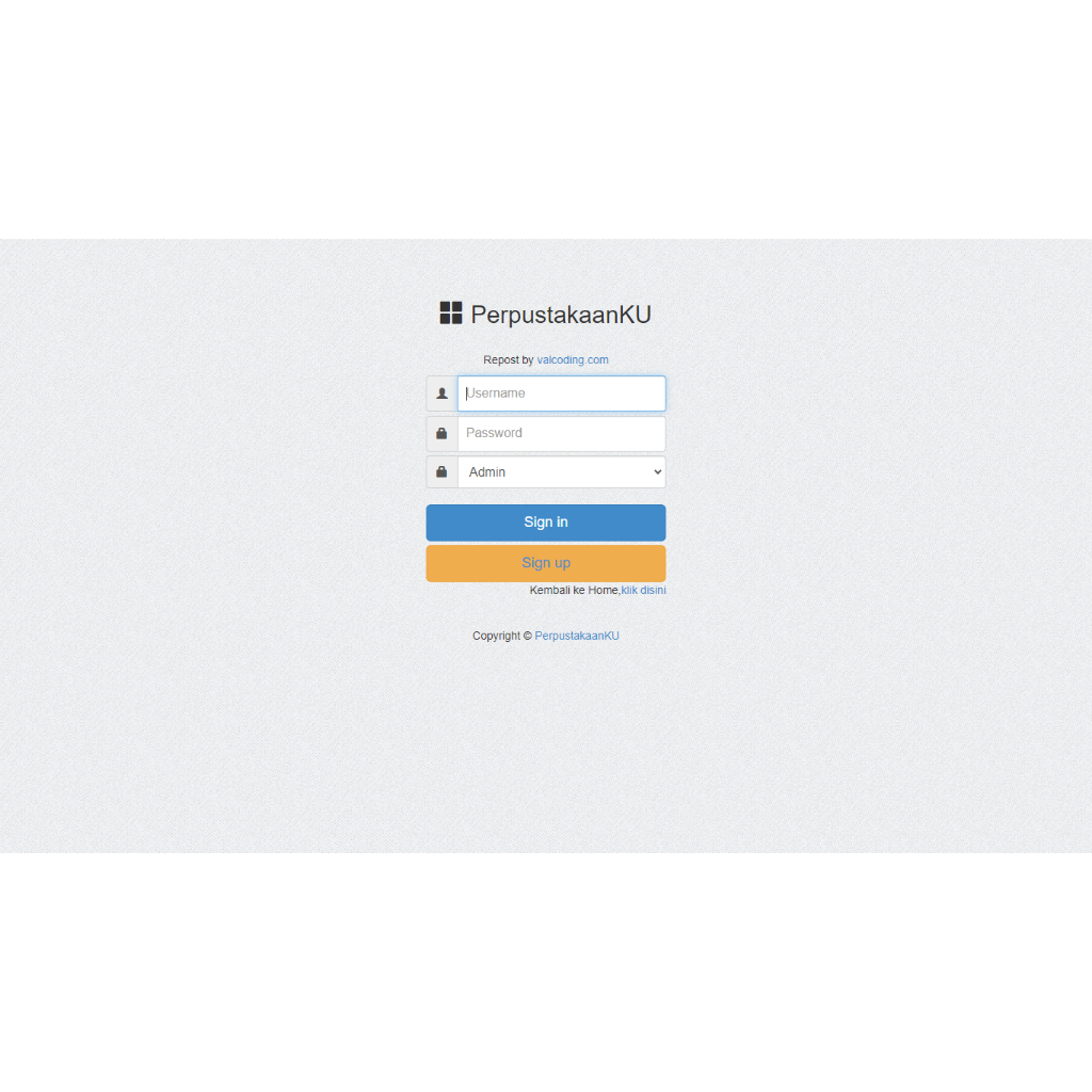 Jual Aplikasi Perpustakaan Sekolah Berbasis Web (PHP) | Shopee Indonesia