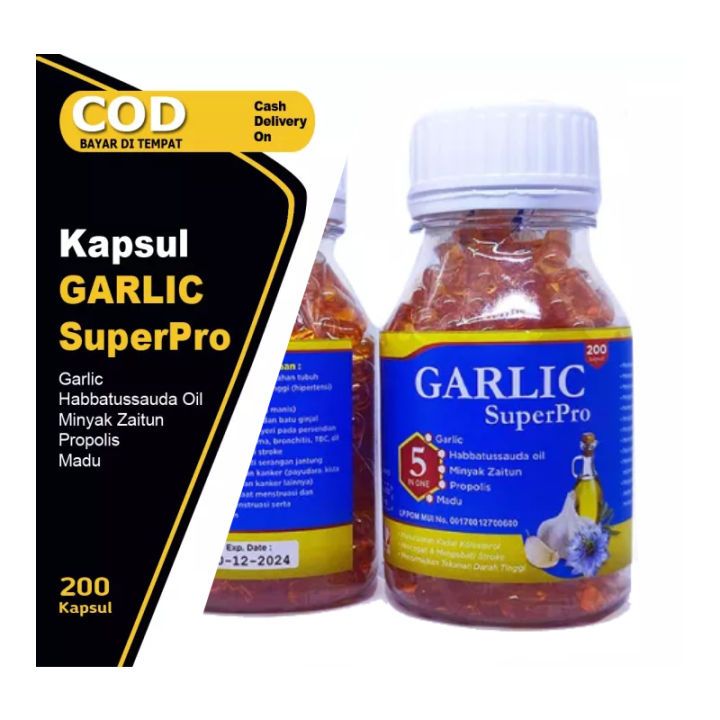 Jual Garlic super pro | Habbasyi Oil | Habbatussauda Oil Plus Garlic | Habbah Garmin isi 200 Kps ...