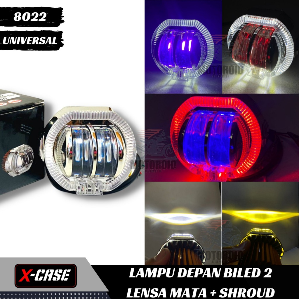 Jual Projie Biled daymeker 2 Lensa 2.5inch BILED PROJIE 2 LENSA 2.5INCH ...