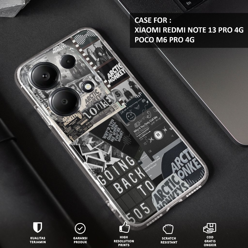 Jual Case POCO M6 PRO 4G / XIAOMI REDMI NOTE 13 PRO 4G - Motif ( ARTIC ...