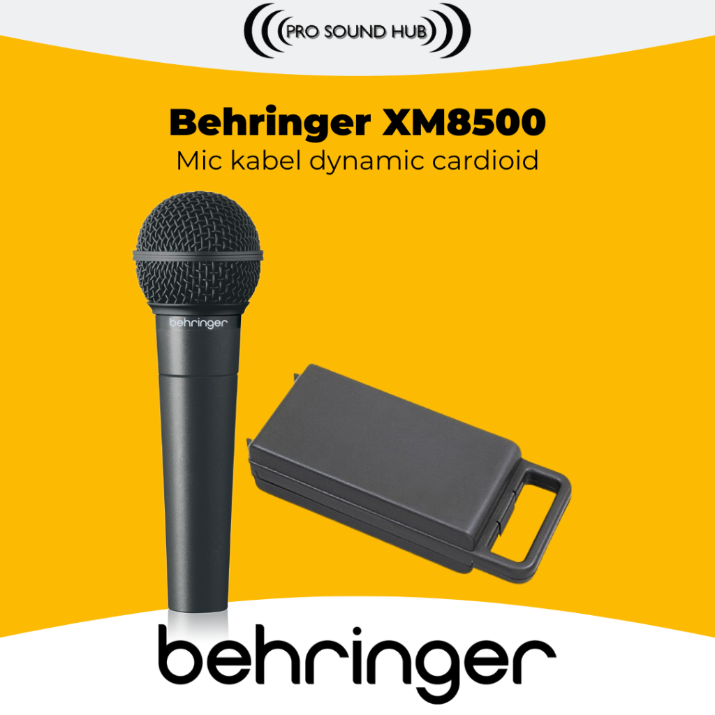 Jual Behringer Ultravoice XM8500 XM 8500 Mic Dynamic Microphone Kabel ...