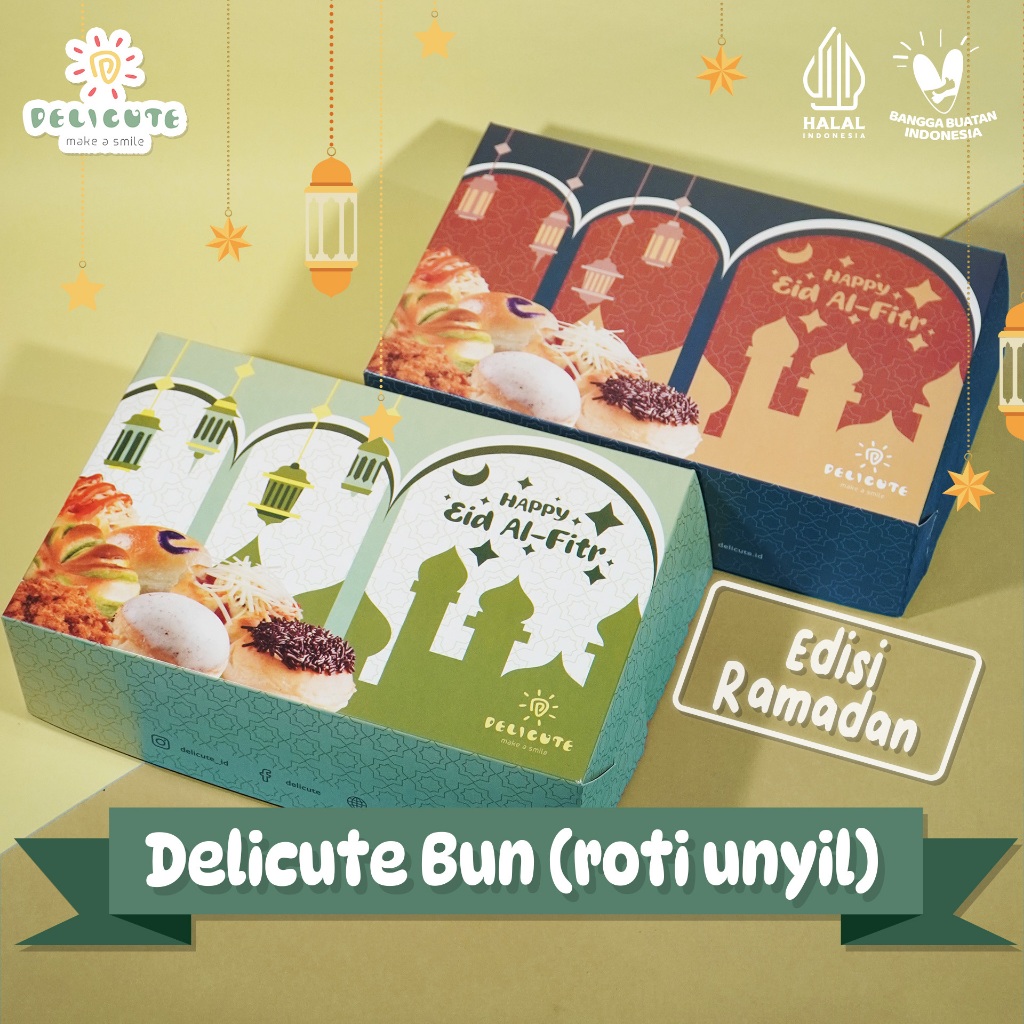Jual ROTI UNYIL DELICUTE BUN (EDISI RAMADAN) - ISI 24 PCS PILIH RASA ...