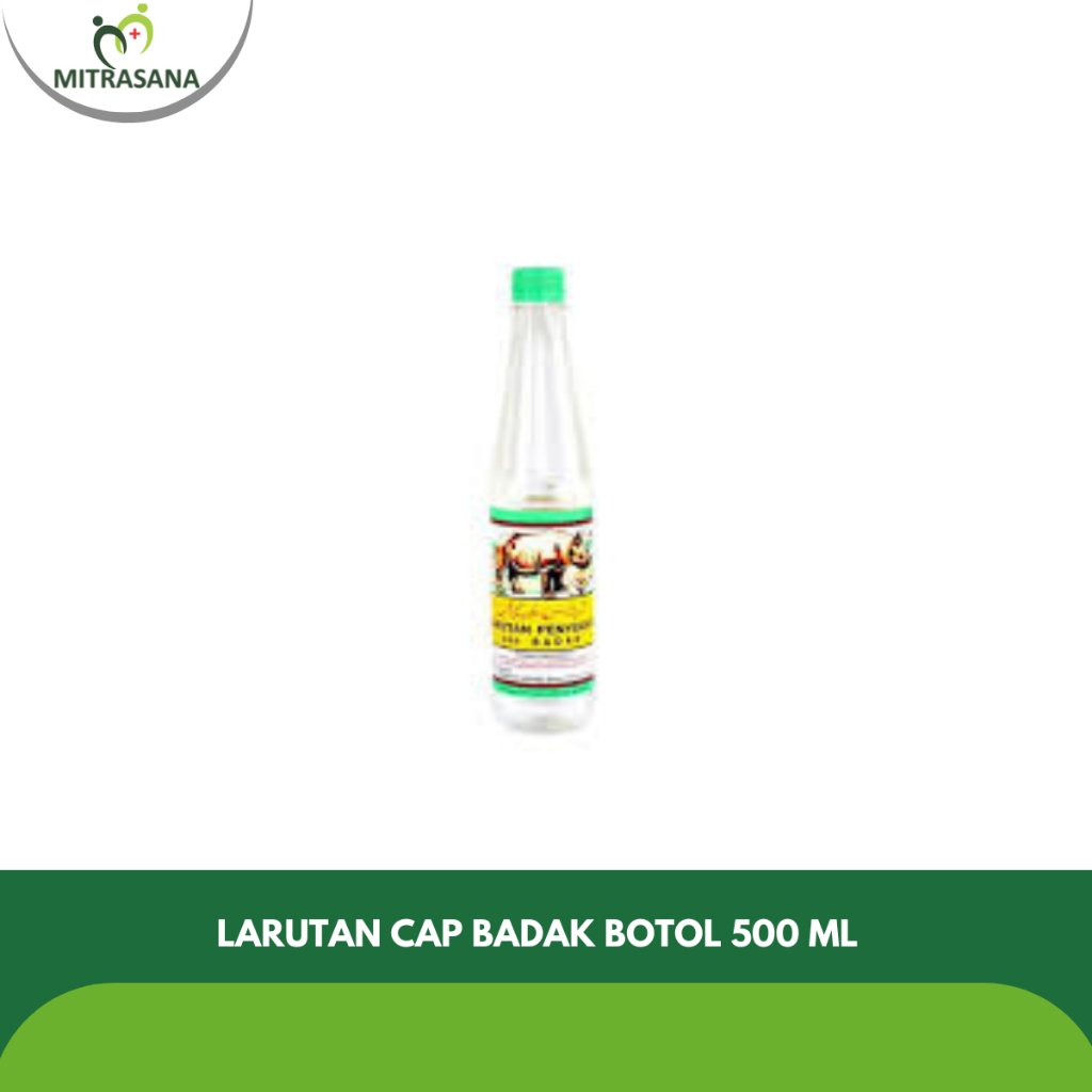 Jual Larutan Cap Badak Botol 500ml | Shopee Indonesia