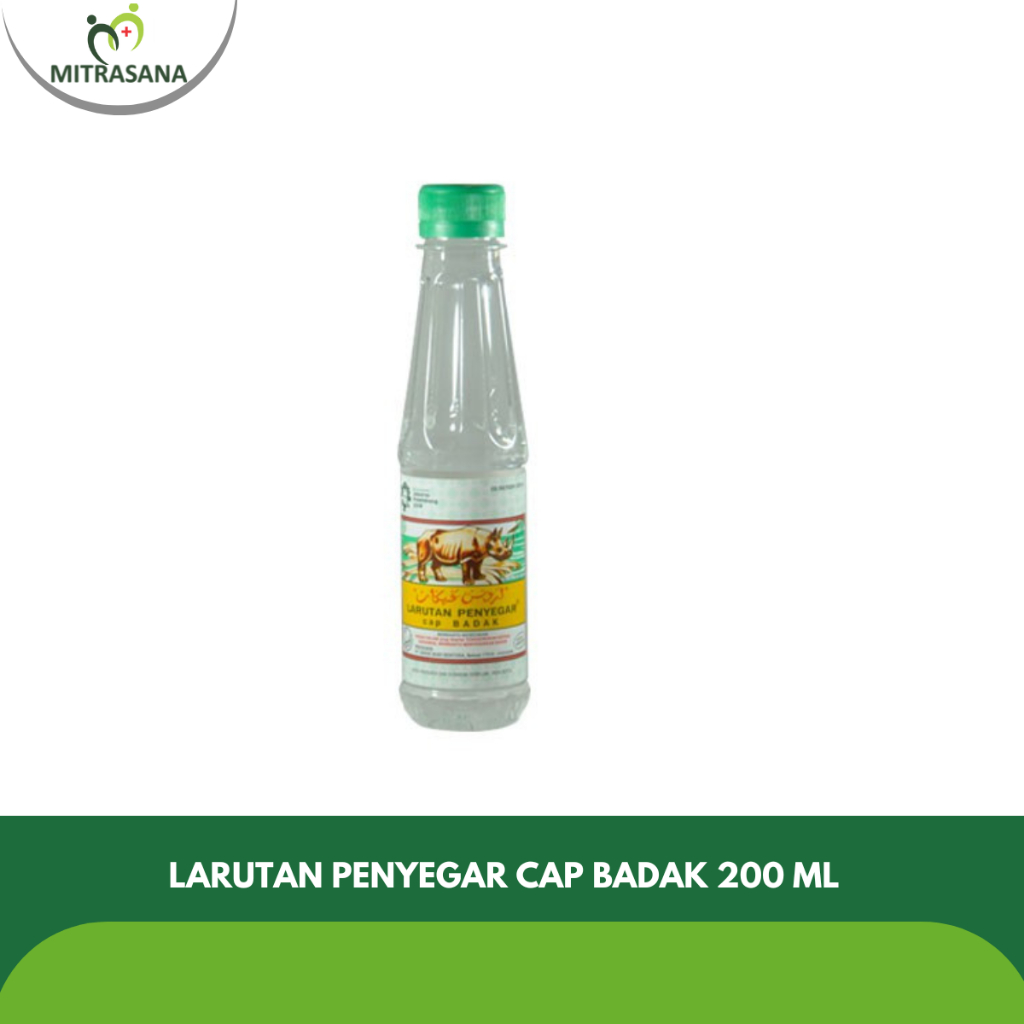 Jual Larutan Penyegar Cap Badak 200ml | Shopee Indonesia