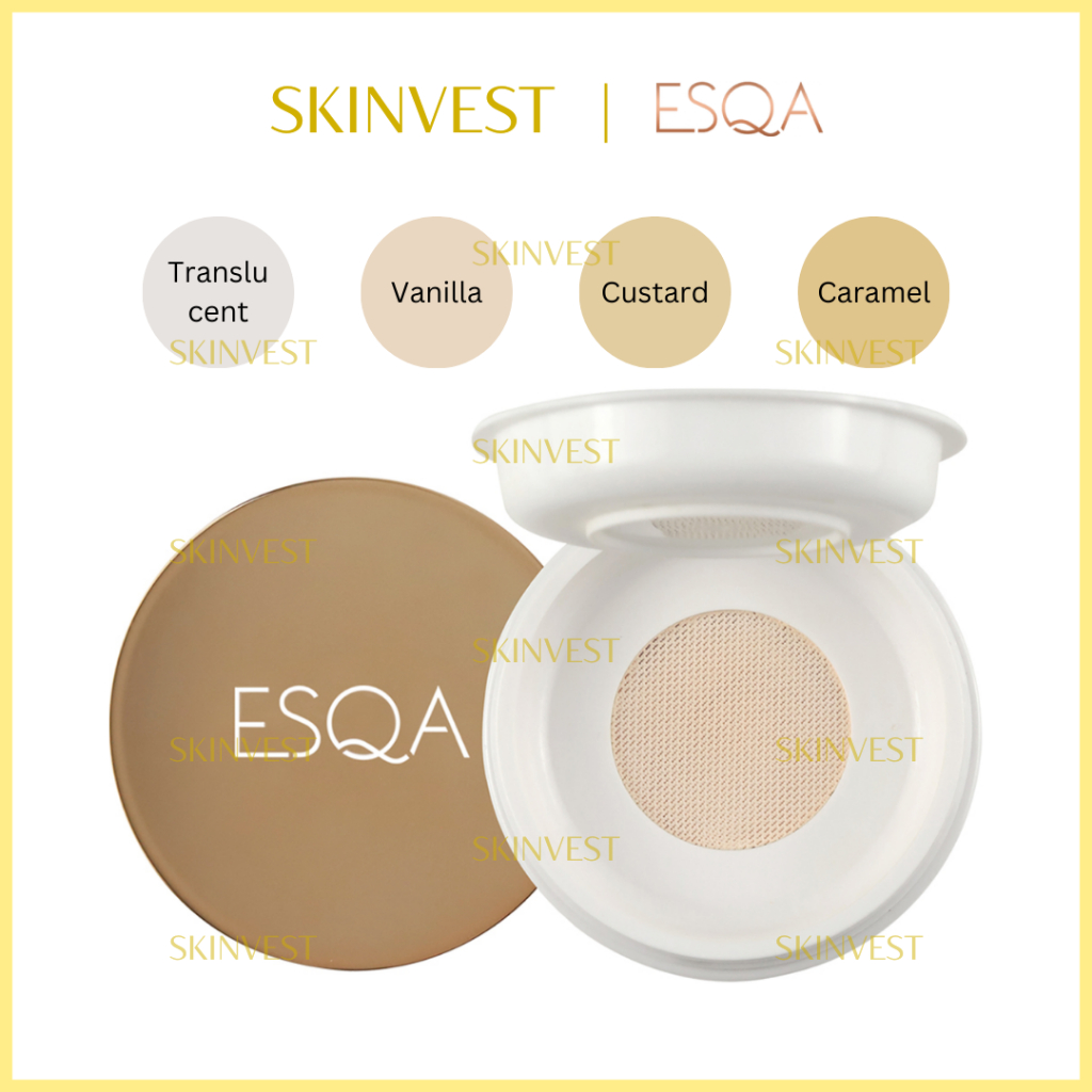 Jual ESQA Flawless Micro Setting Powder Translucent Vanilla Custard ...